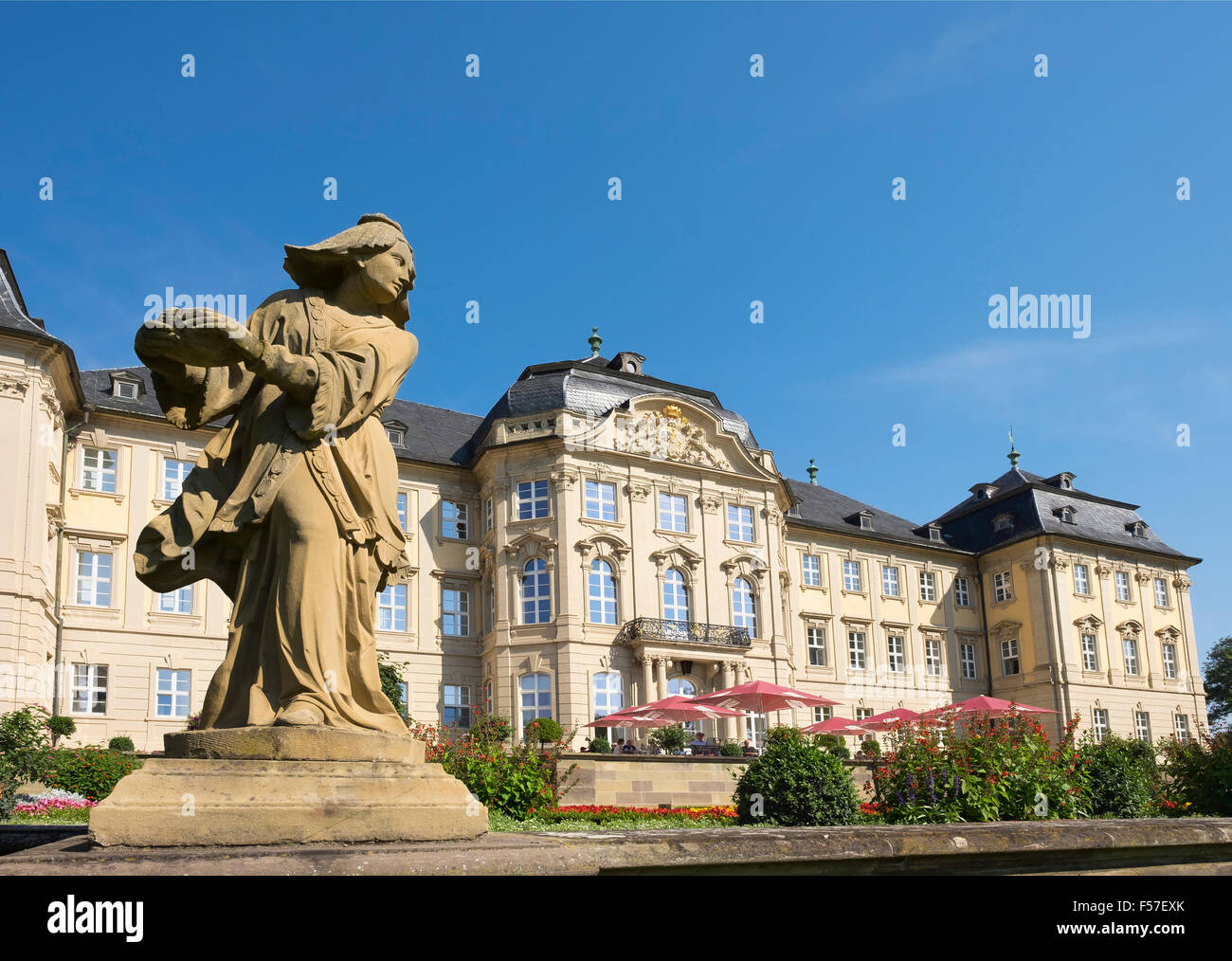 Schloss Werneck, Werneck, Lower Franconia, Franconia, Bavaria, Germany ...