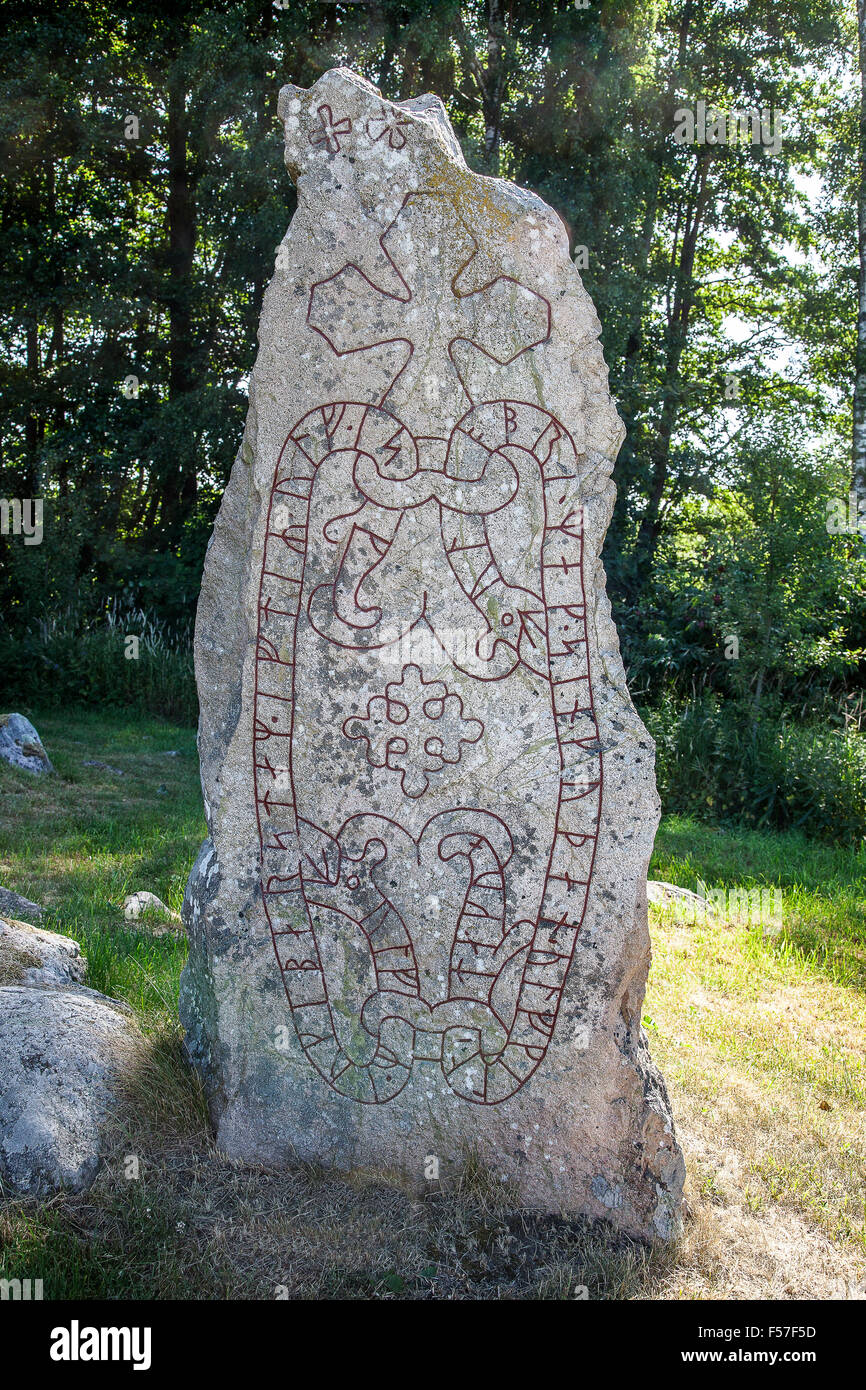 Uppland rune stone hi-res stock photography and images - Alamy
