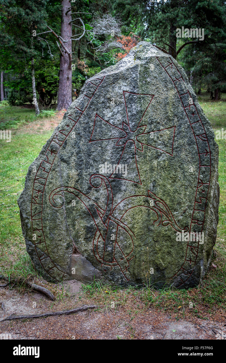 Viking runestone hi-res stock photography and images - Alamy