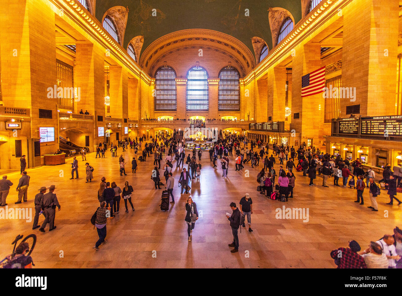 Main Concourse in Grand Central Terminal, Manhattan, New York City ...