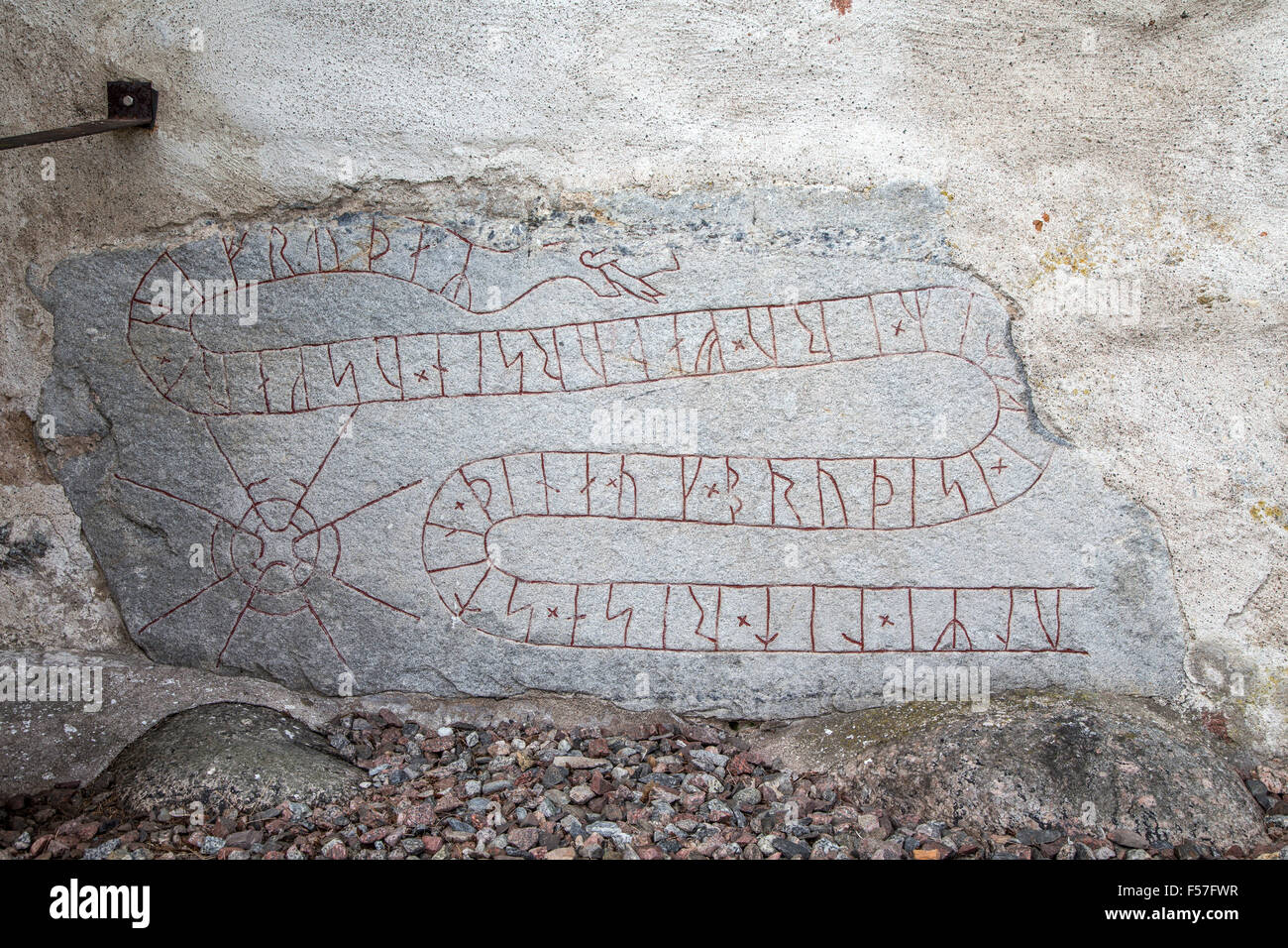 Rune stone script writing hi-res stock photography and images - Alamy