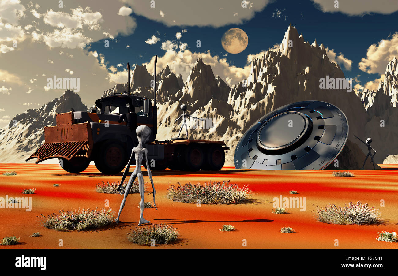 Roswell crash site hi-res stock photography and images - Alamy