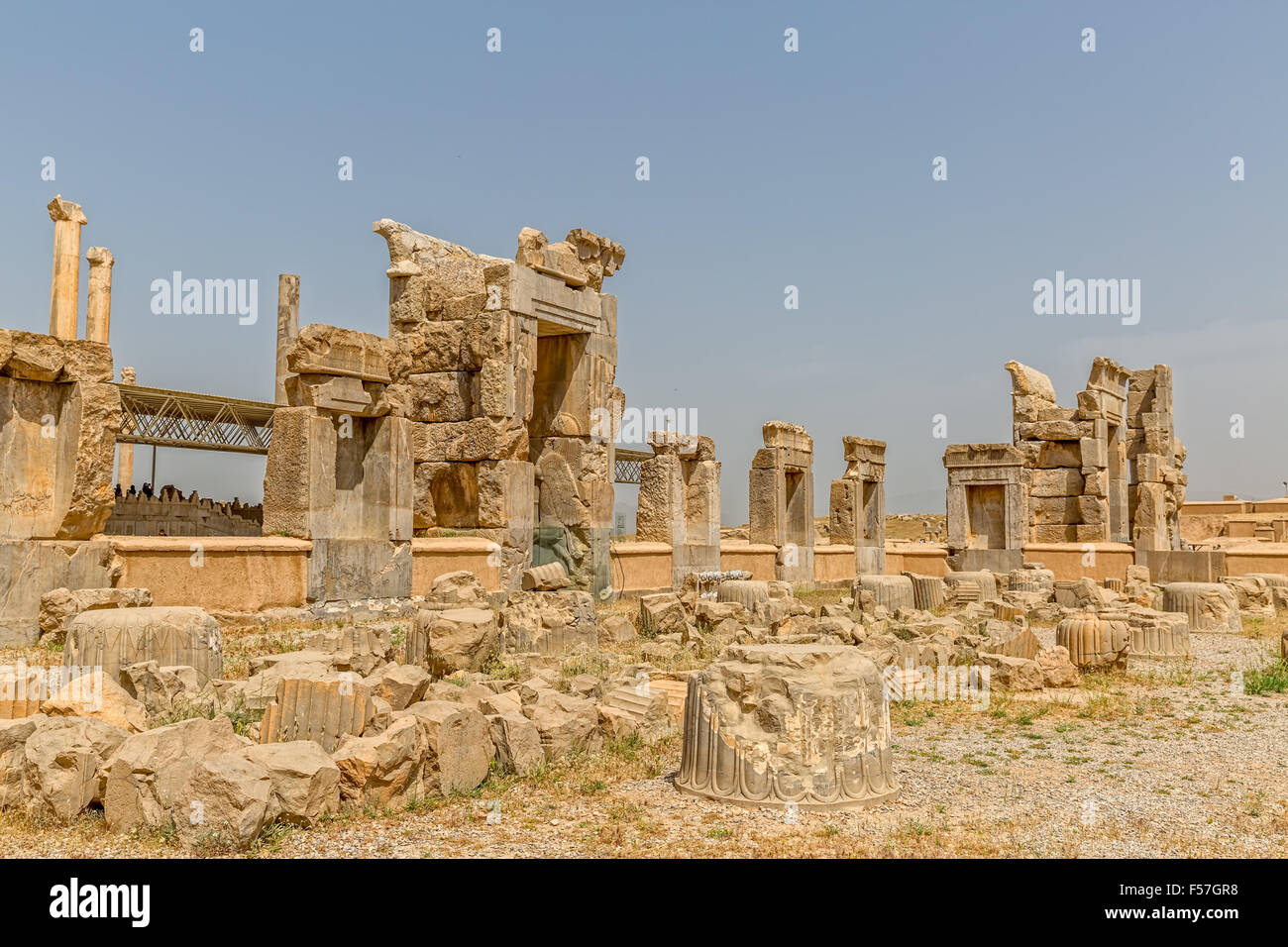 Ruins of Persepolis Stock Photo - Alamy