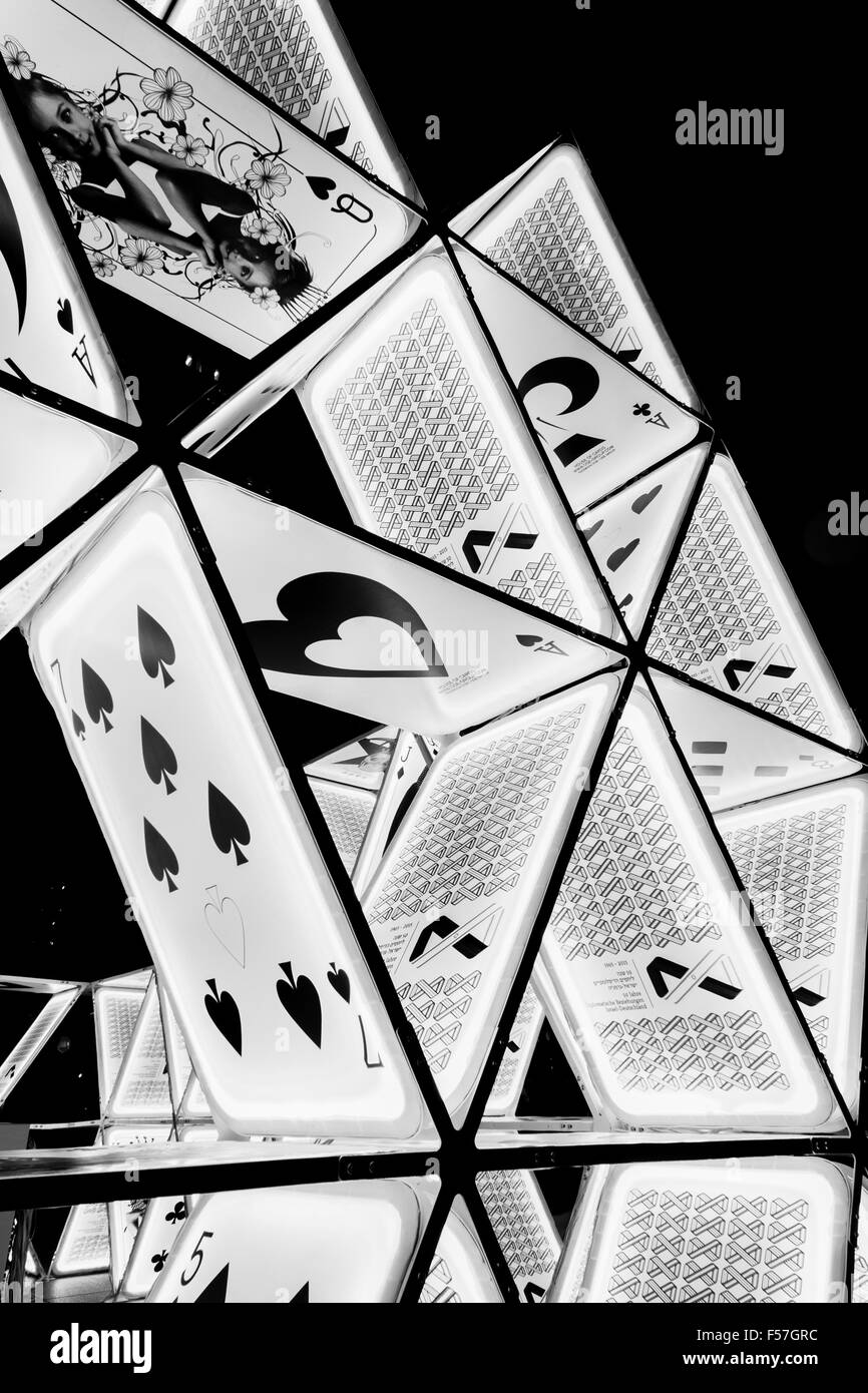 Famous installation Black and White Stock Photos & Images - Alamy