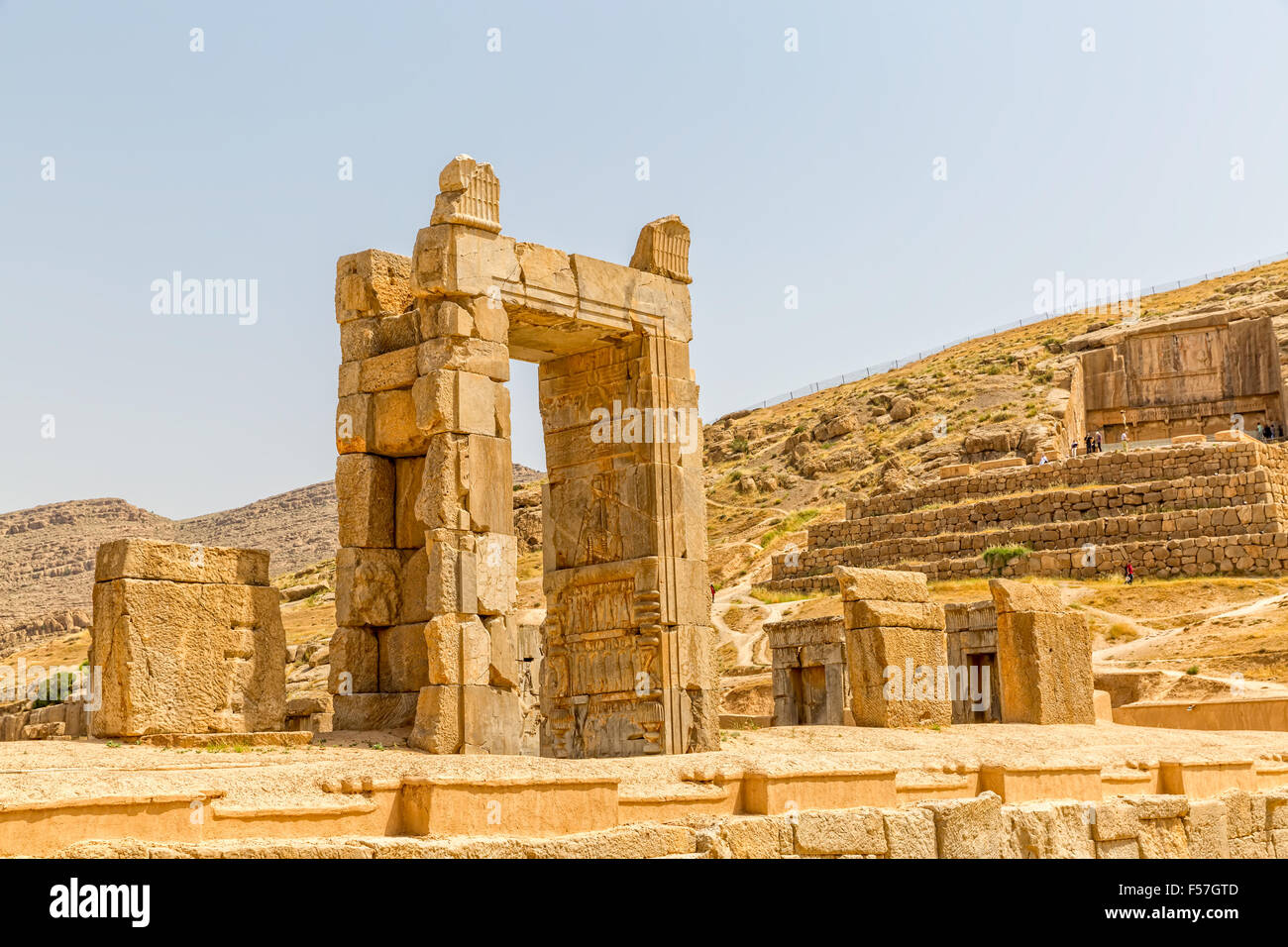 Ruins of Persepolis Stock Photo - Alamy