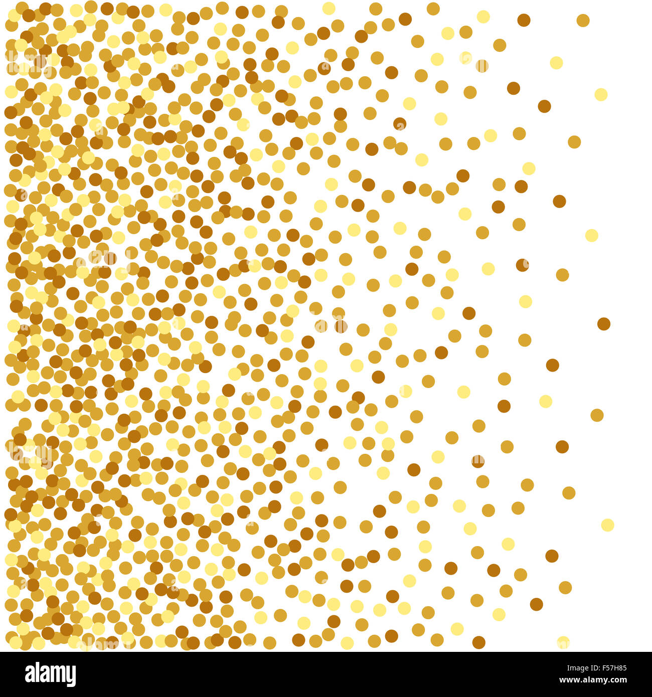 Abstract golden confetti background Stock Photo - Alamy