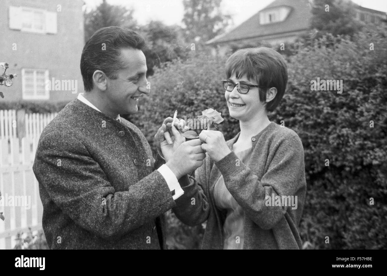 Der bayerische Volksschauspieler Maxl Graf, Deutschland 1960er Jahre ...