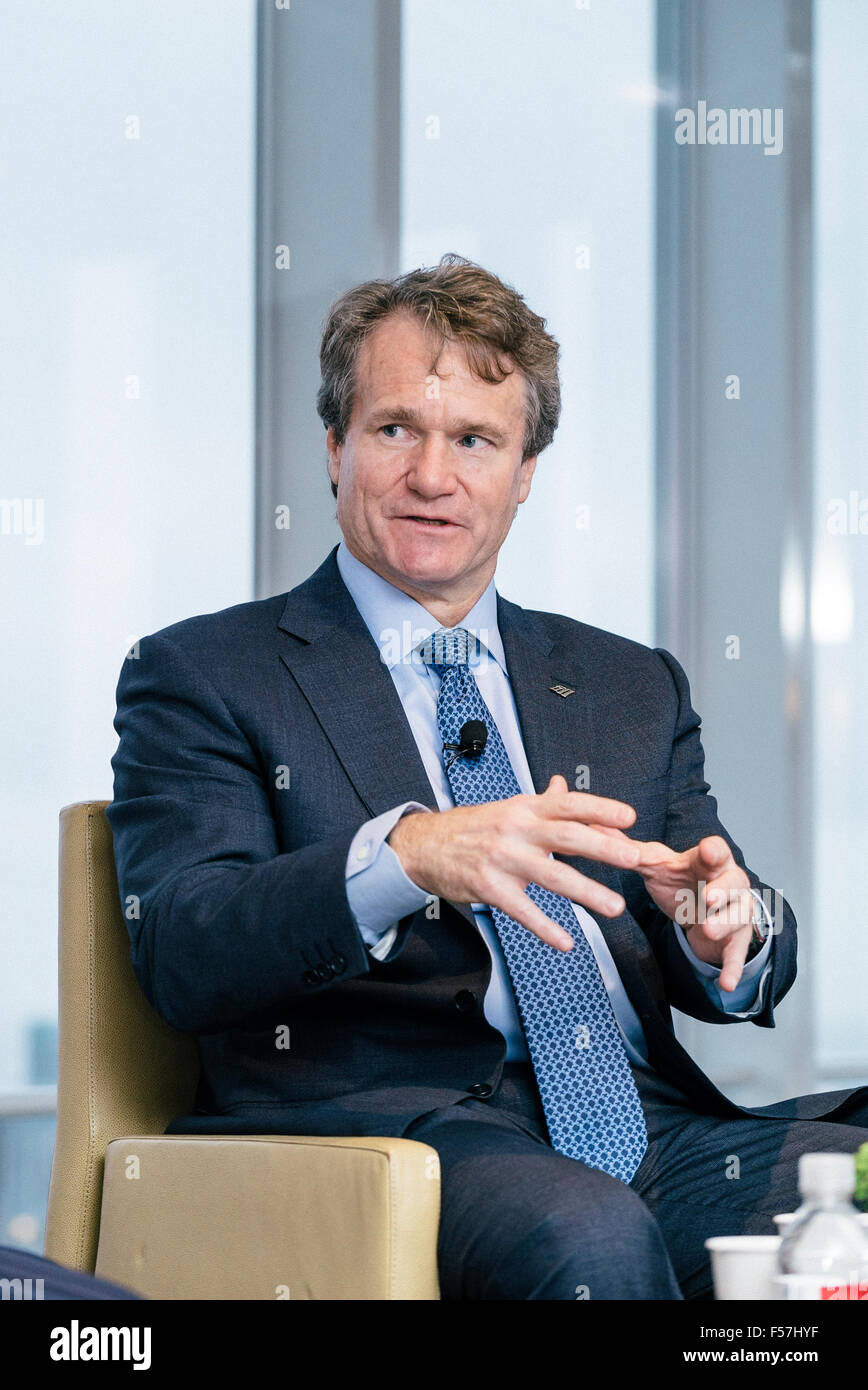 Brian Moynihan, Bank Of America's CEO at 1 Bryant Park Head Quarters ...
