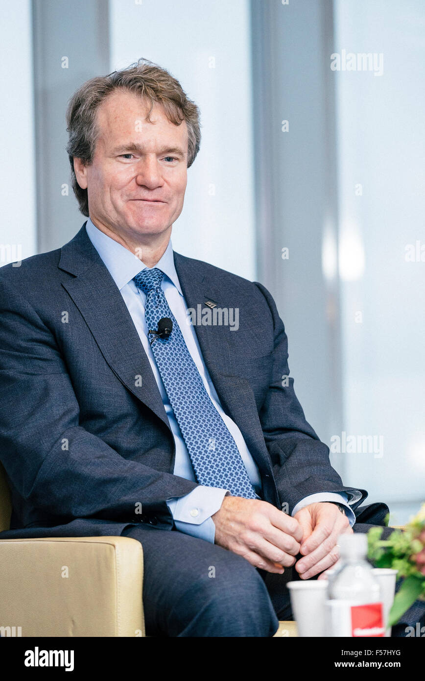 Brian Moynihan, Bank Of America's CEO at 1 Bryant Park Head Quarters ...