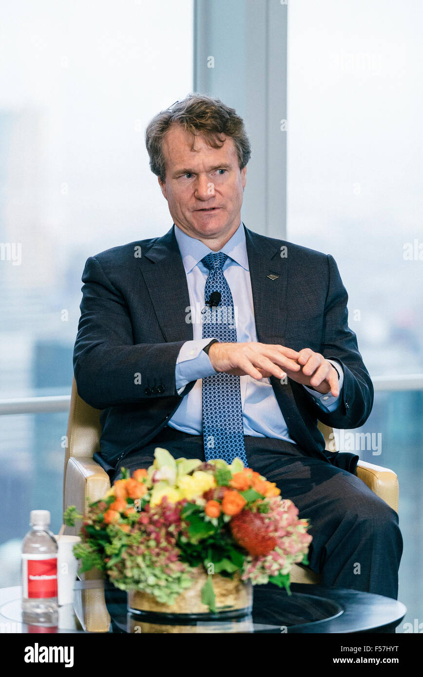 Brian Moynihan, Bank Of America's CEO at 1 Bryant Park Head Quarters ...