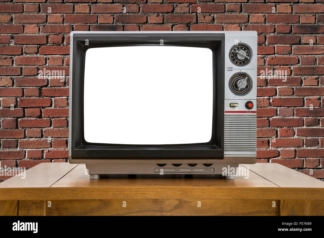 Vintage Red Television Tv Set High Resolution Stock Photography and ...