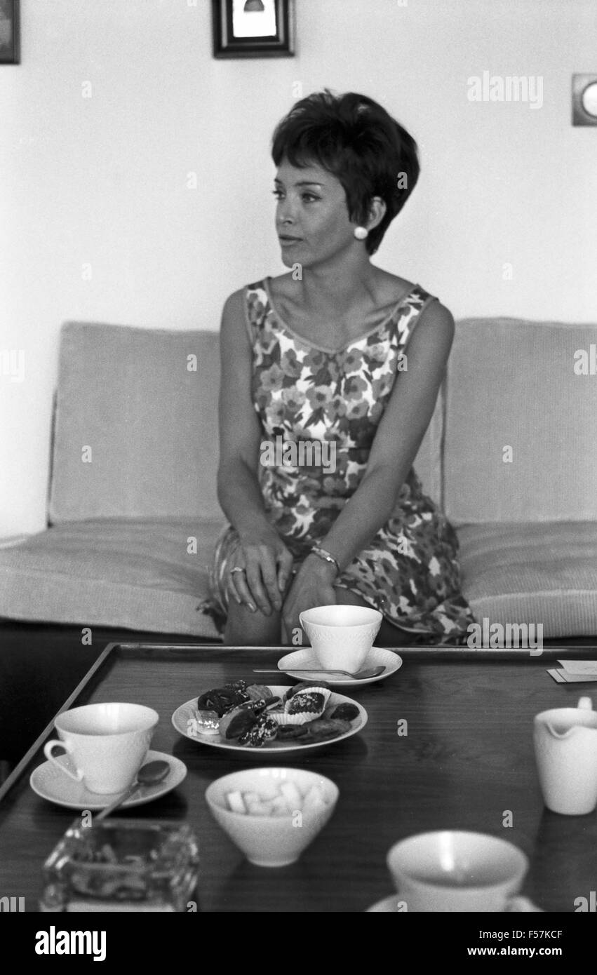 Österreichische Sängerin und Schauspielerin Herta Staal, Deutschland ...