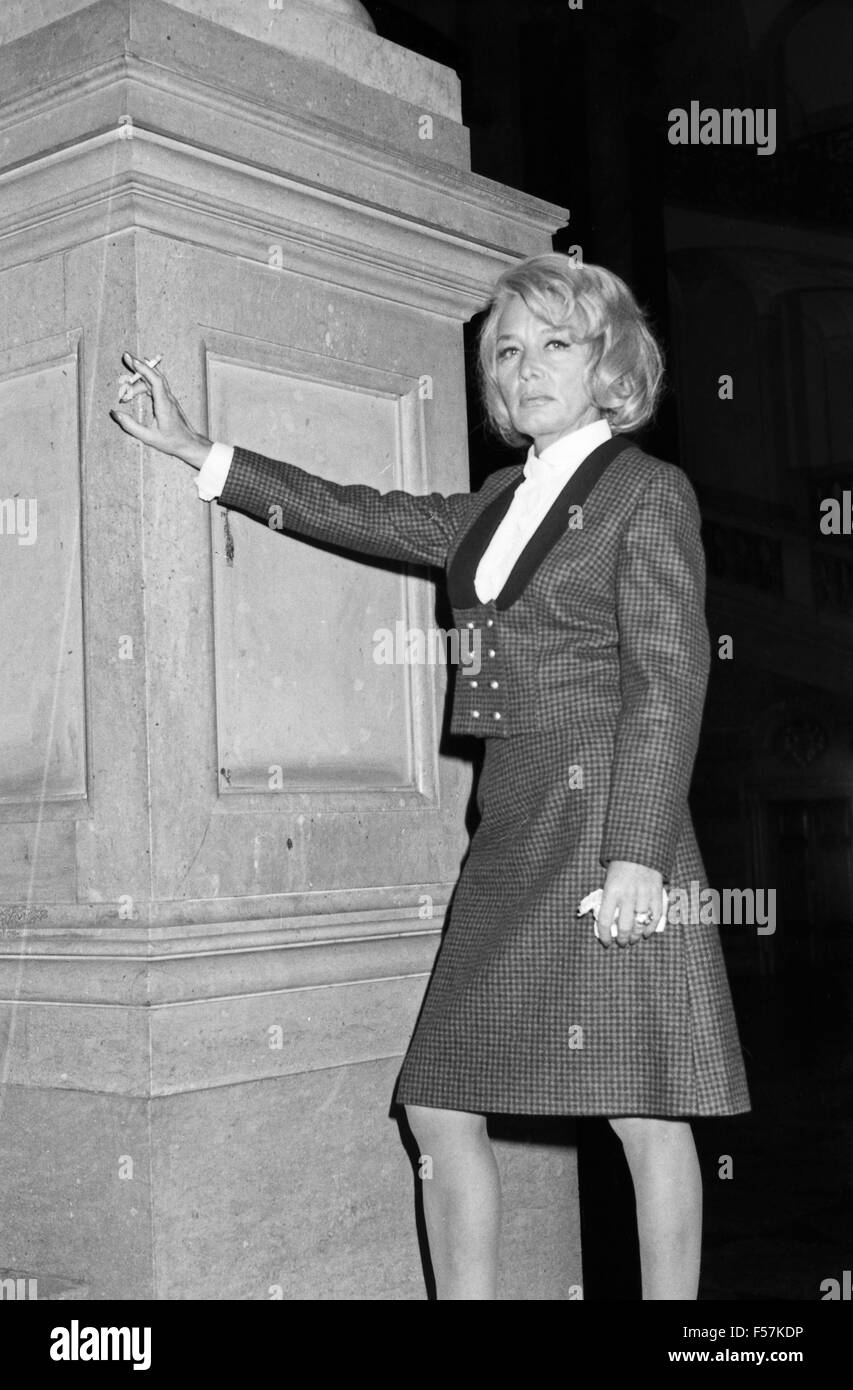 Deutsche Schauspielerin und Chansonsängerin Mady Rahl, Deutschland ...