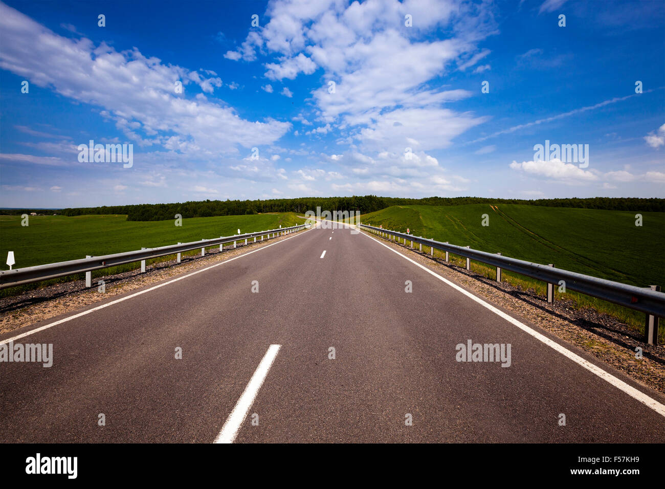 the asphalted road Stock Photo - Alamy