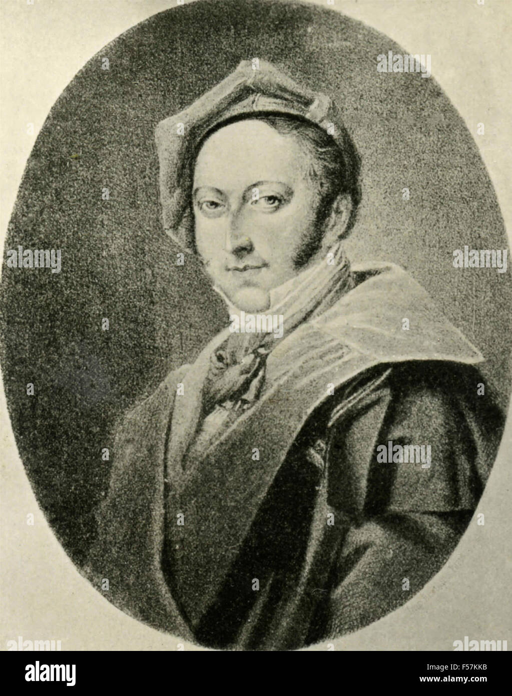The Italian composer Gioacchino Rossini Stock Photo - Alamy