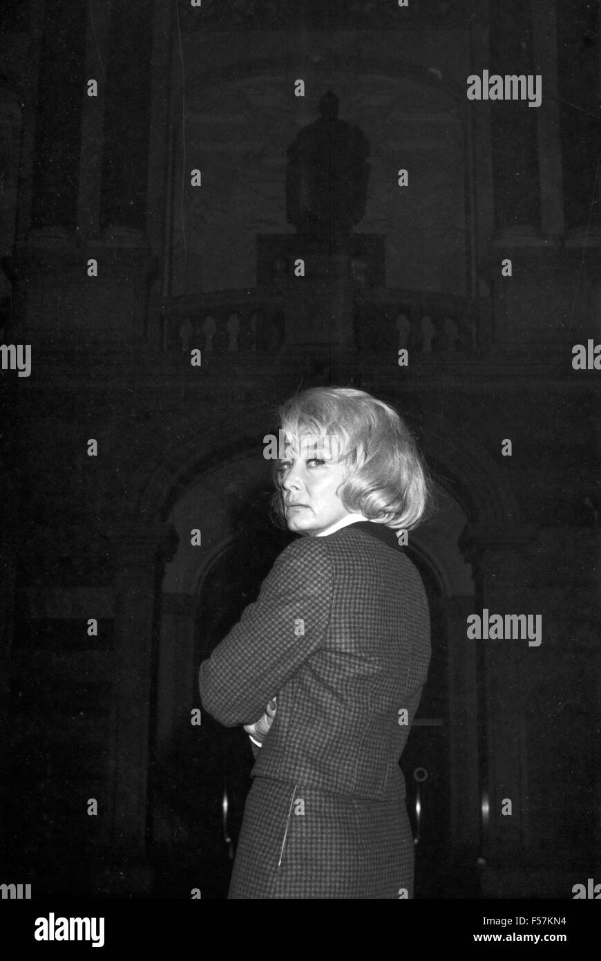 Deutsche Schauspielerin und Chansonsängerin Mady Rahl, Deutschland ...