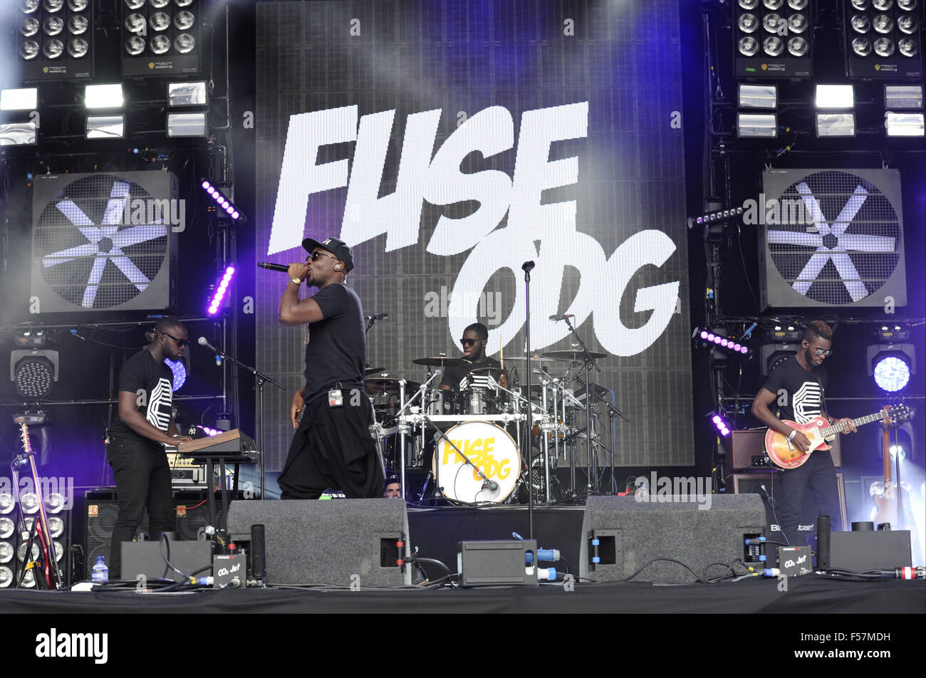 Fuse ODG at Fusion Festival 2015 at Cofton Park in Birmingham - Friday ...