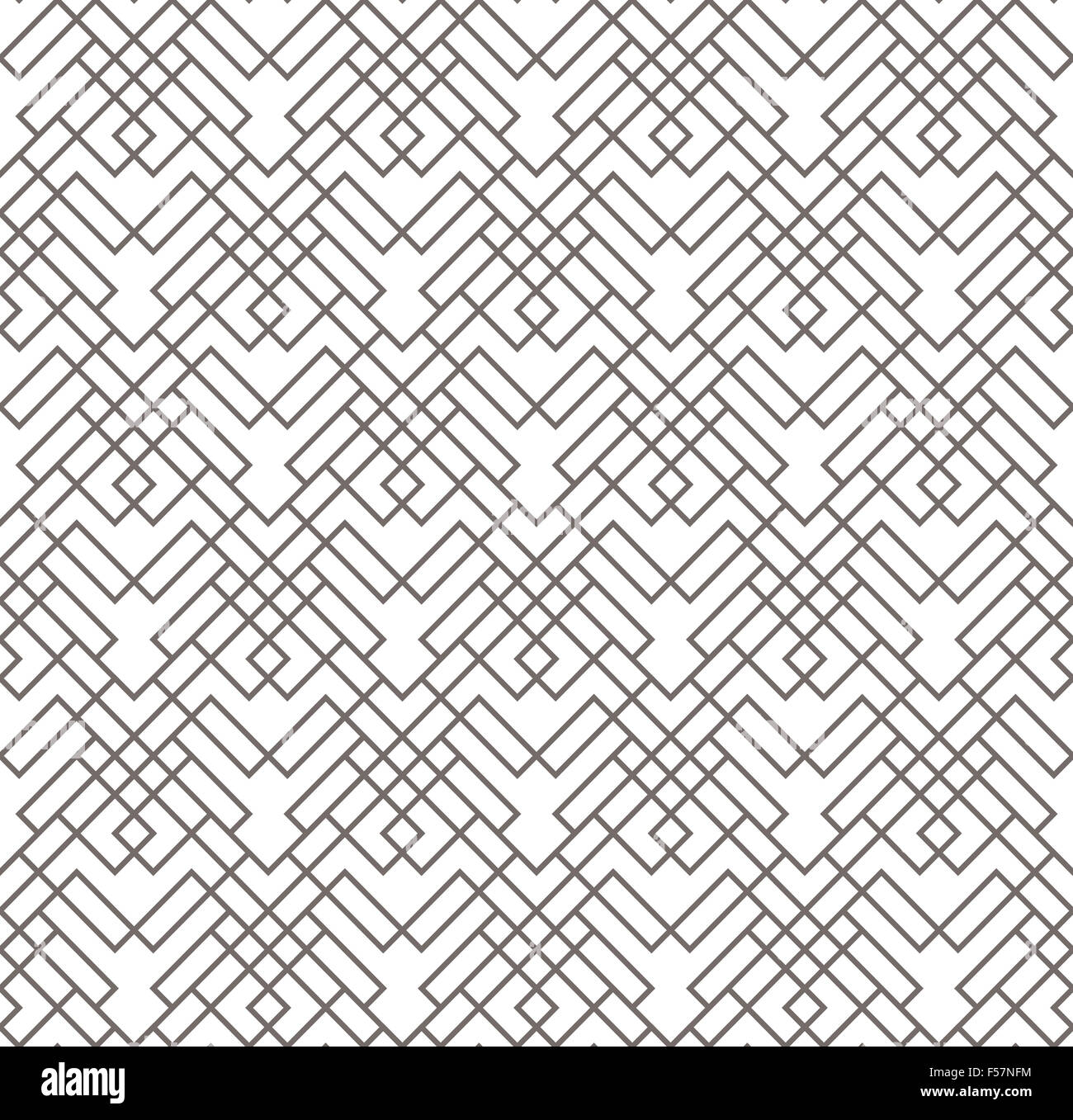 Geometric abstract seamless pattern. Linear motif background ...