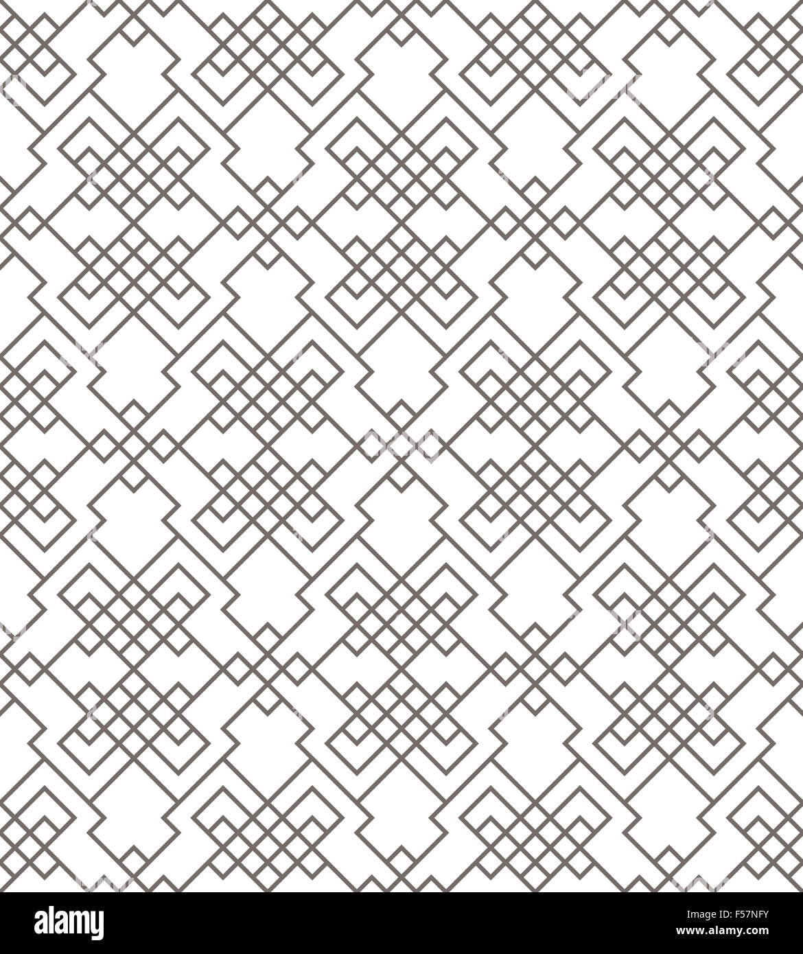 Geometric abstract seamless pattern. Linear motif background ...