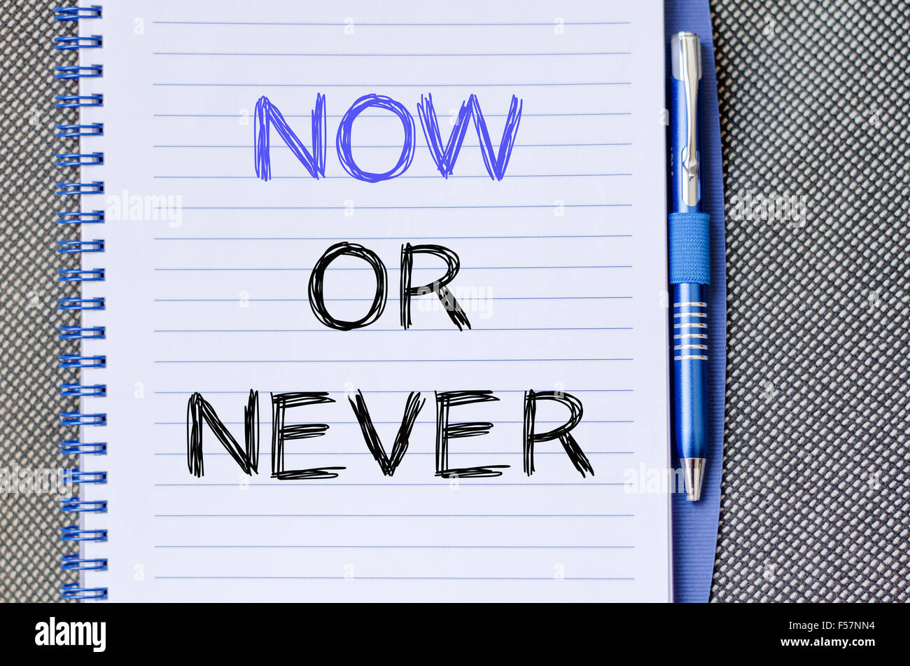 Start now tomorrow text hi-res stock photography and images - Alamy