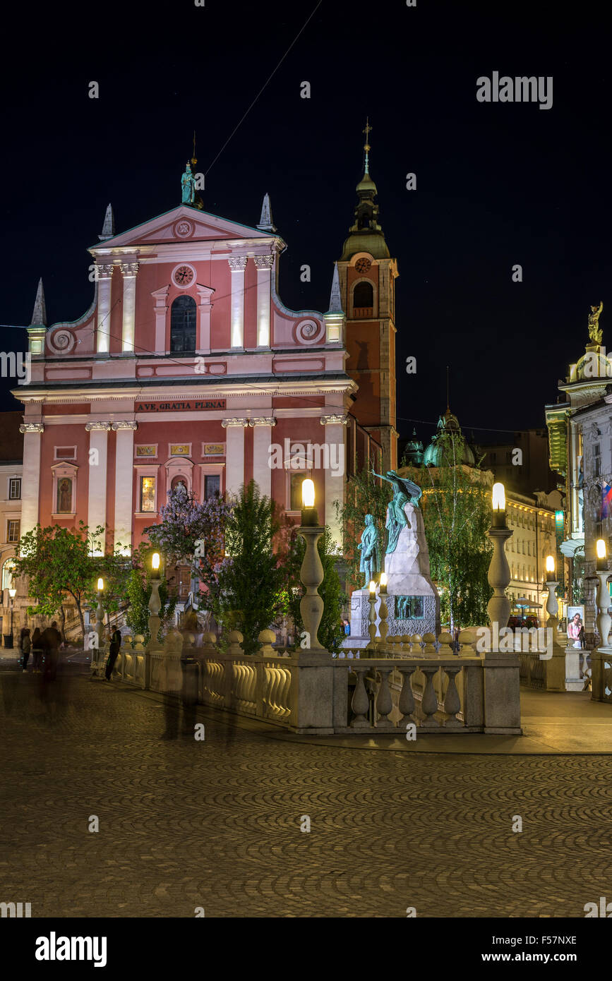 Statue Of France Preseren High Resolution Stock Photography and Images ...