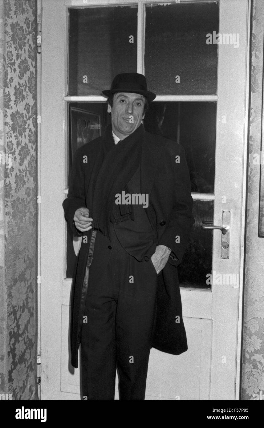 Der österreichische Schauspieler Herbert Fux in München, Deutschland ...