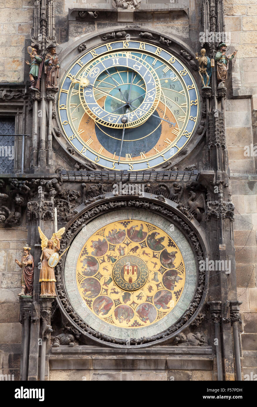 Prague astronomical clock hi-res stock photography and images - Alamy