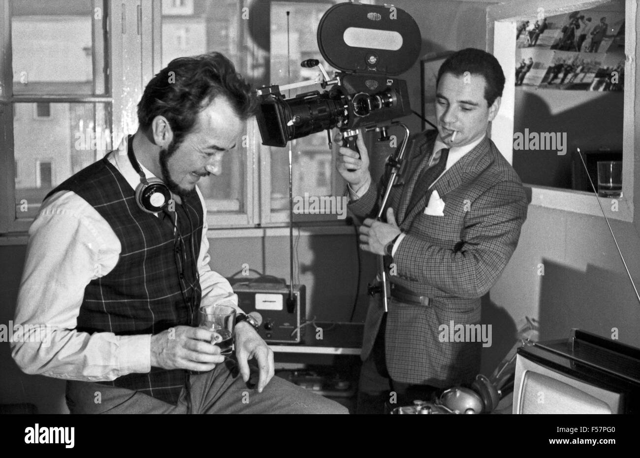 Der deutsche Schauspieler und Moderator Helli Pagel, Deutschland 1960er ...