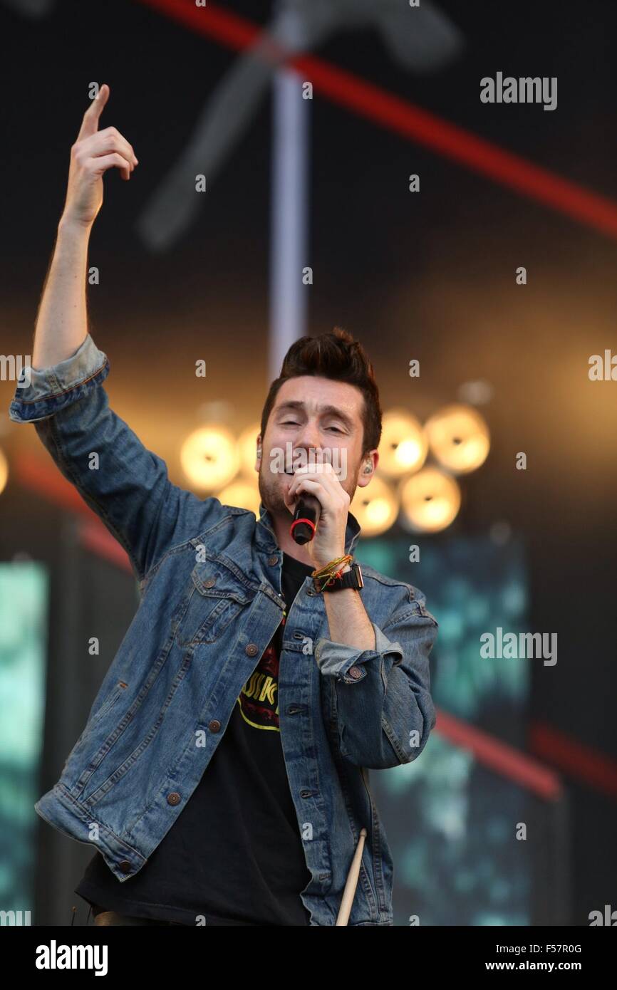 Reading Festival 2015 - Day 1 - Performances Featuring: Bastille Where ...