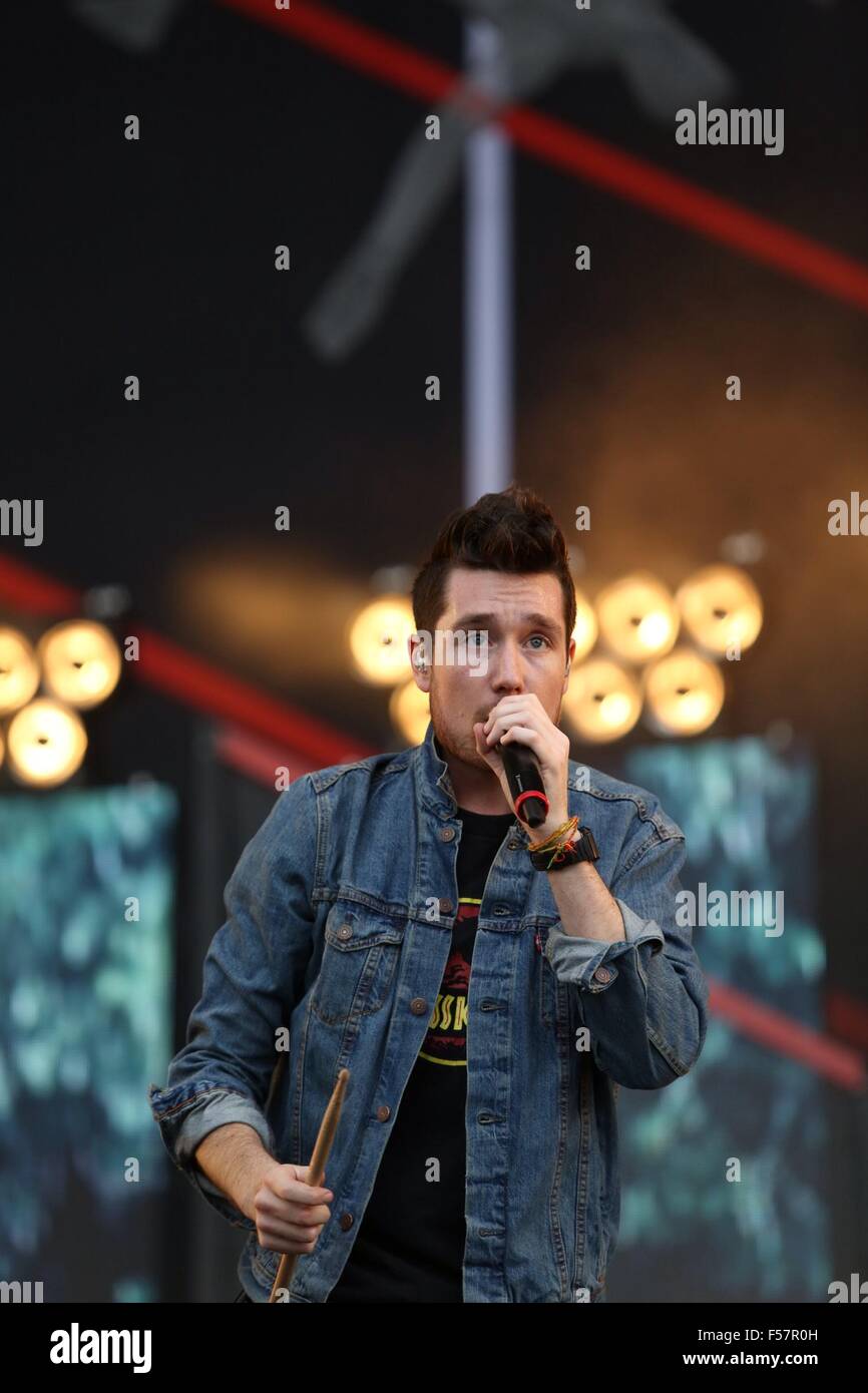 Reading Festival 2015 - Day 1 - Performances Featuring: Bastille Where ...