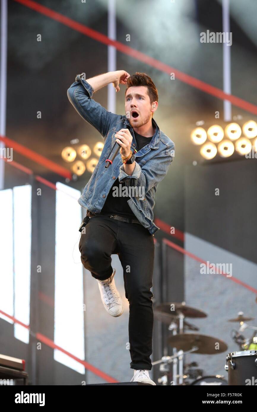 Reading Festival 2015 - Day 1 - Performances Featuring: Bastille Where ...