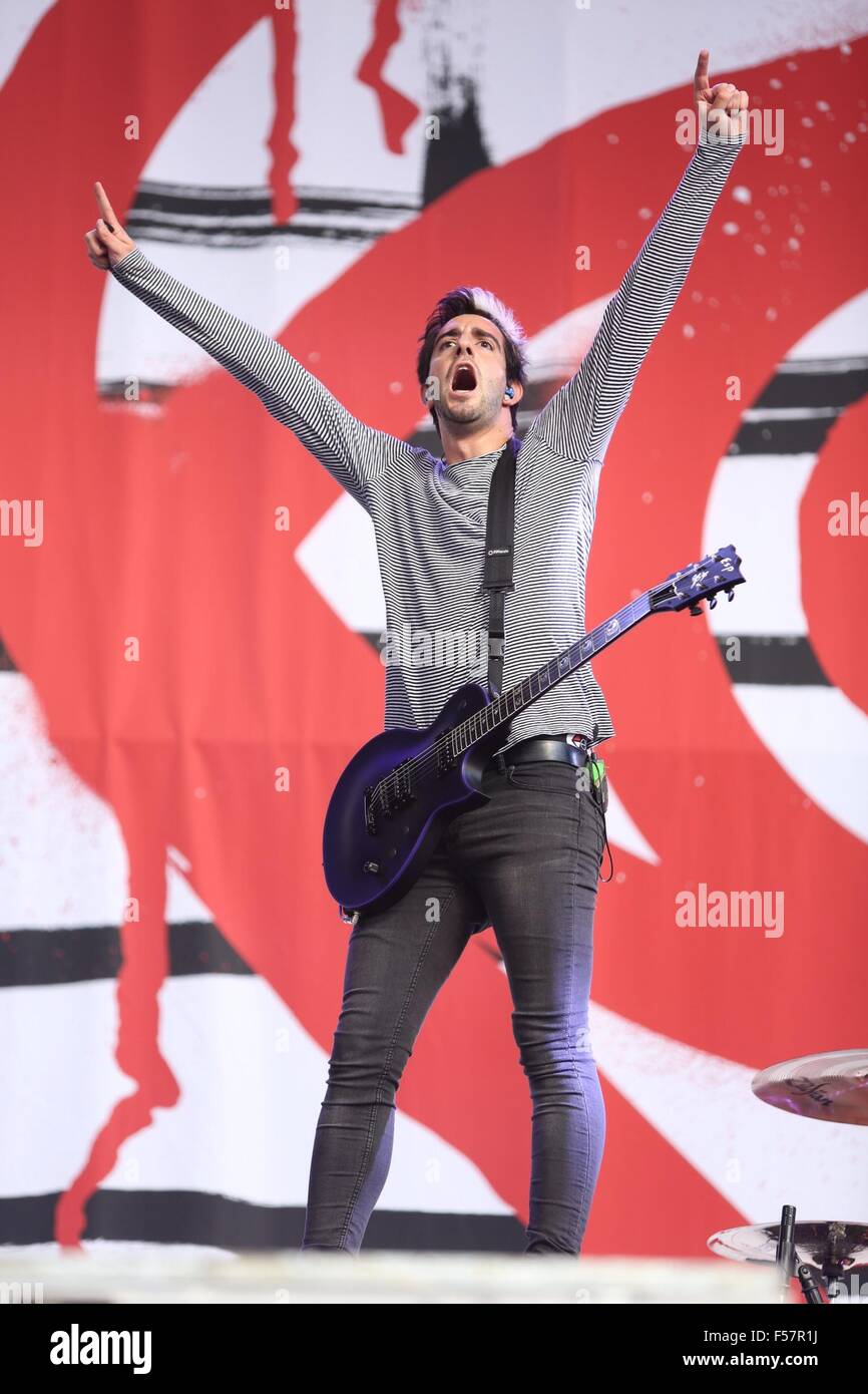 Reading Festival 2015 - Day 1 - Performances Featuring: All Time Low ...