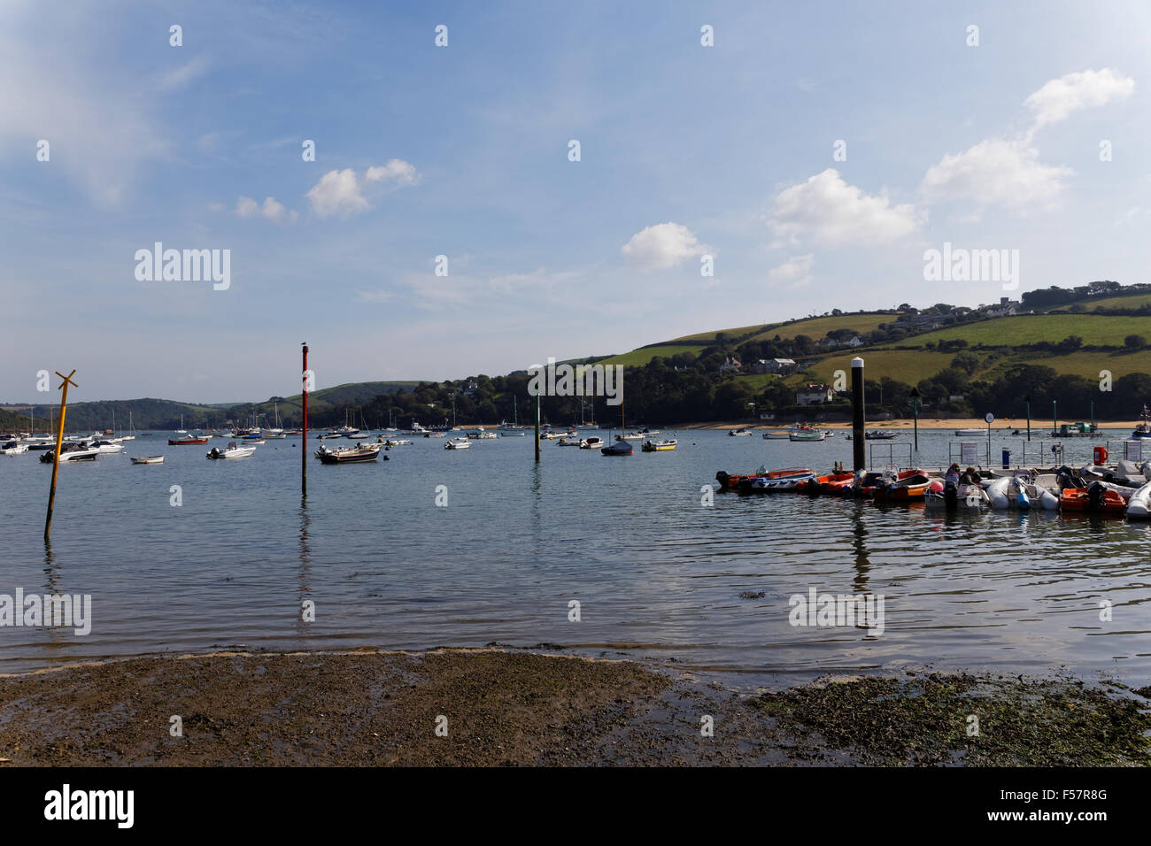 Salcombe devon boat hi-res stock photography and images - Alamy