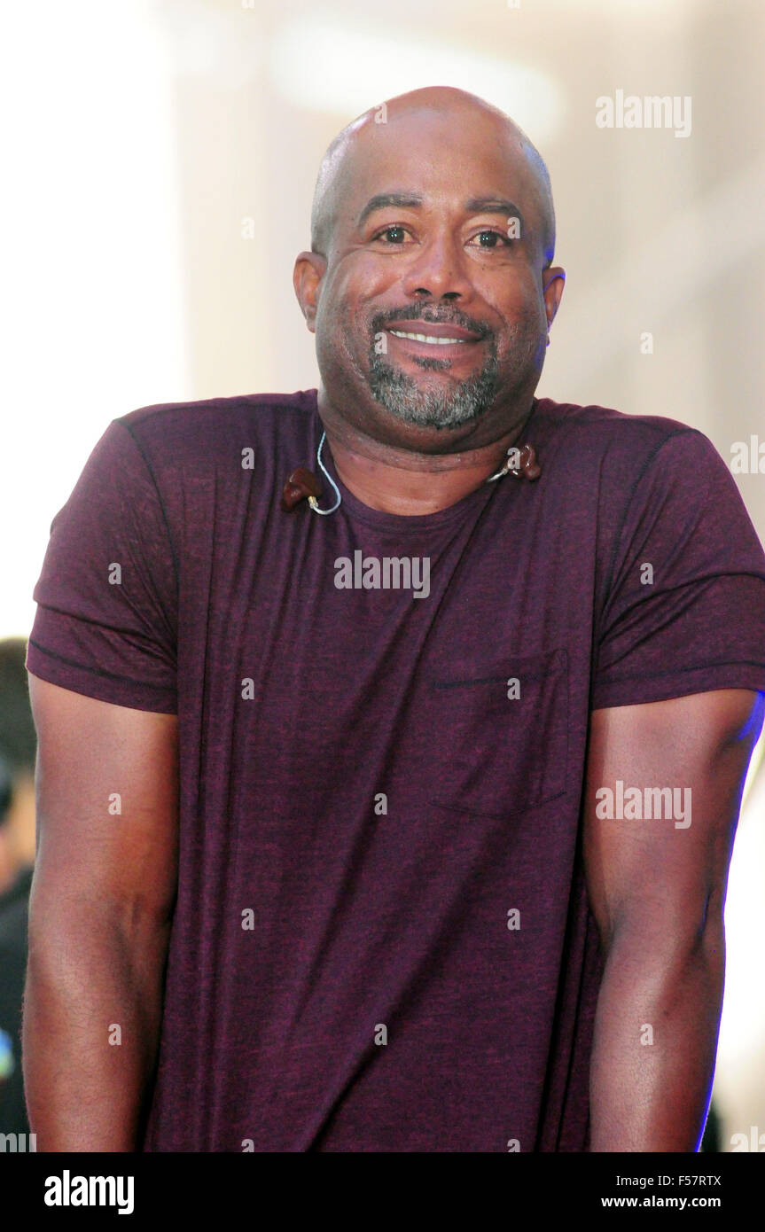 Darius Rucker performing live on the Today show as part of NBC's Toyota ...