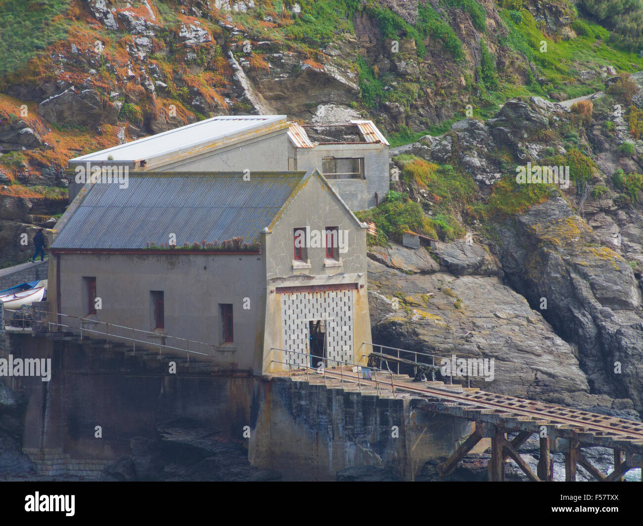 Former RNLI Lifeboat Station, Polpeor Cove, Lizard Point, Lizard ...