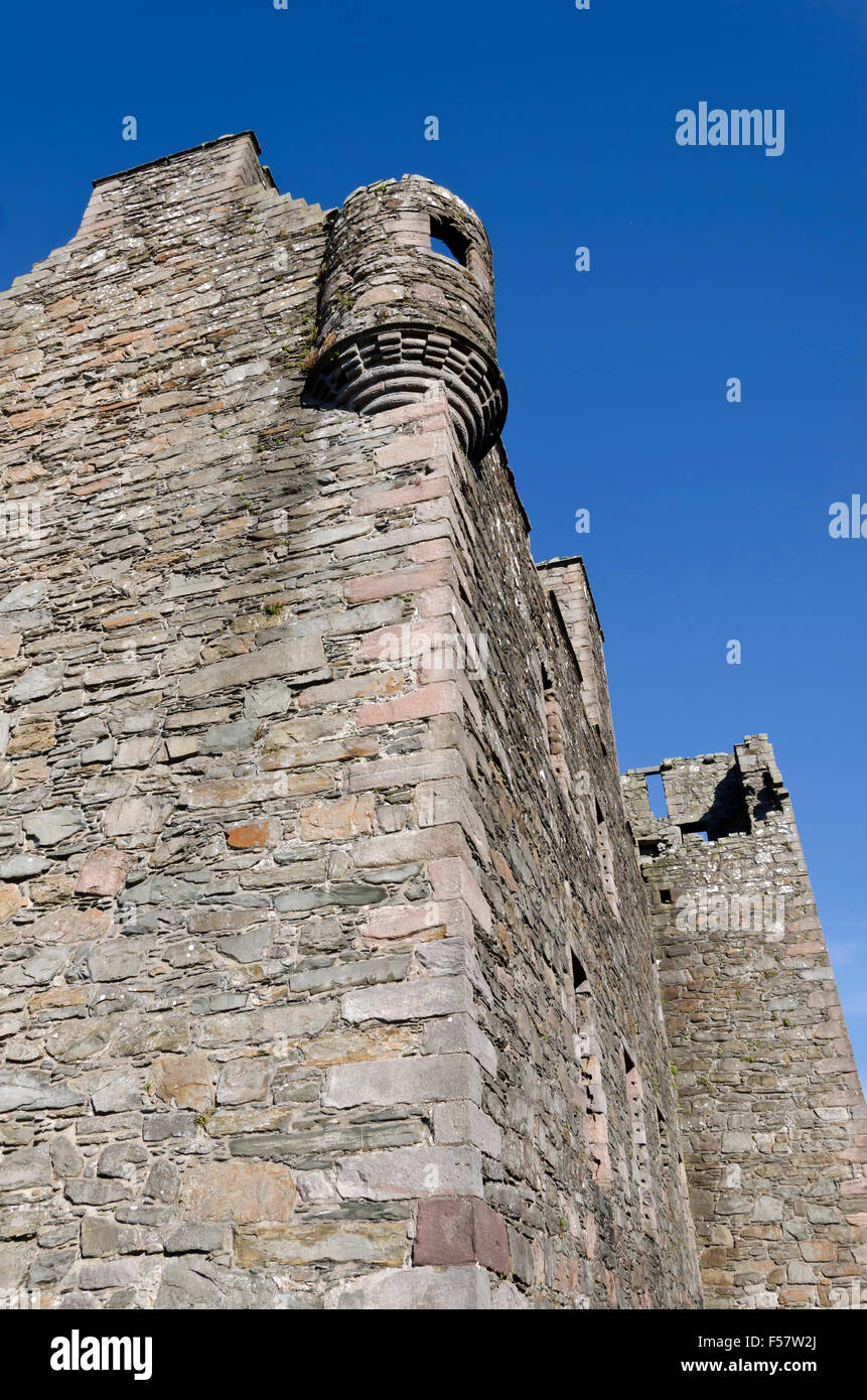 MacLellan's Castle in Kirkcudbright, South West Scotland Stock Photo ...