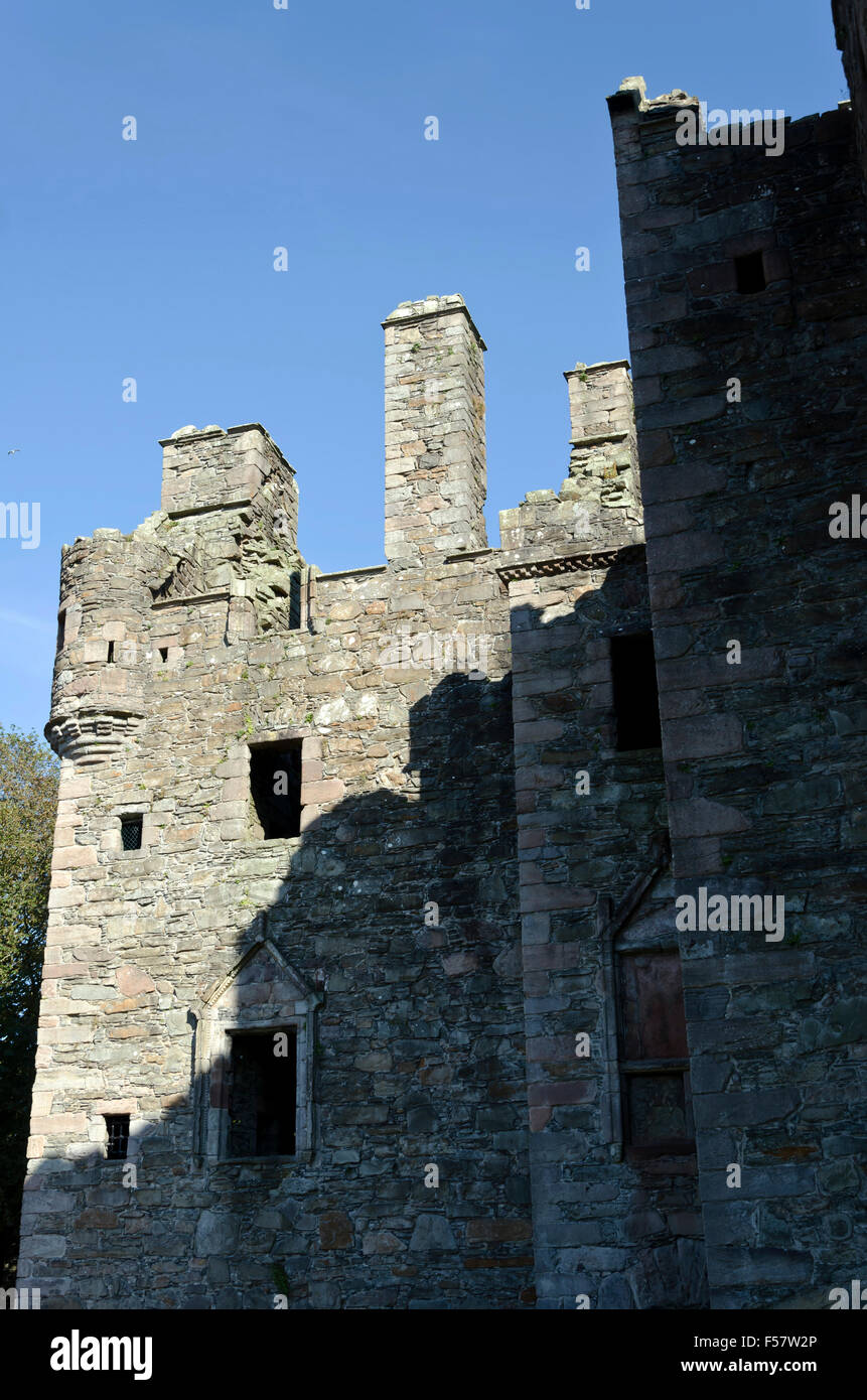 MacLellan's Castle in Kirkcudbright, South West Scotland Stock Photo ...