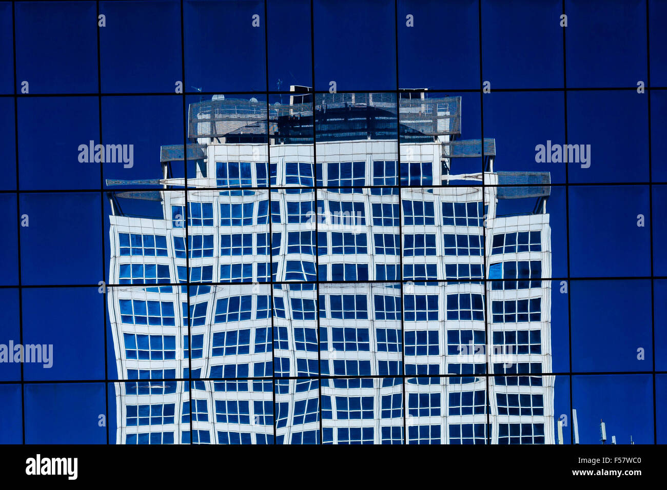 Reflection of architecture and forms Stock Photo - Alamy