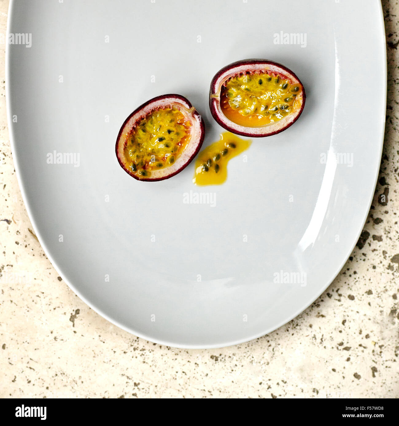 Shell of passionfruit hi-res stock photography and images - Alamy
