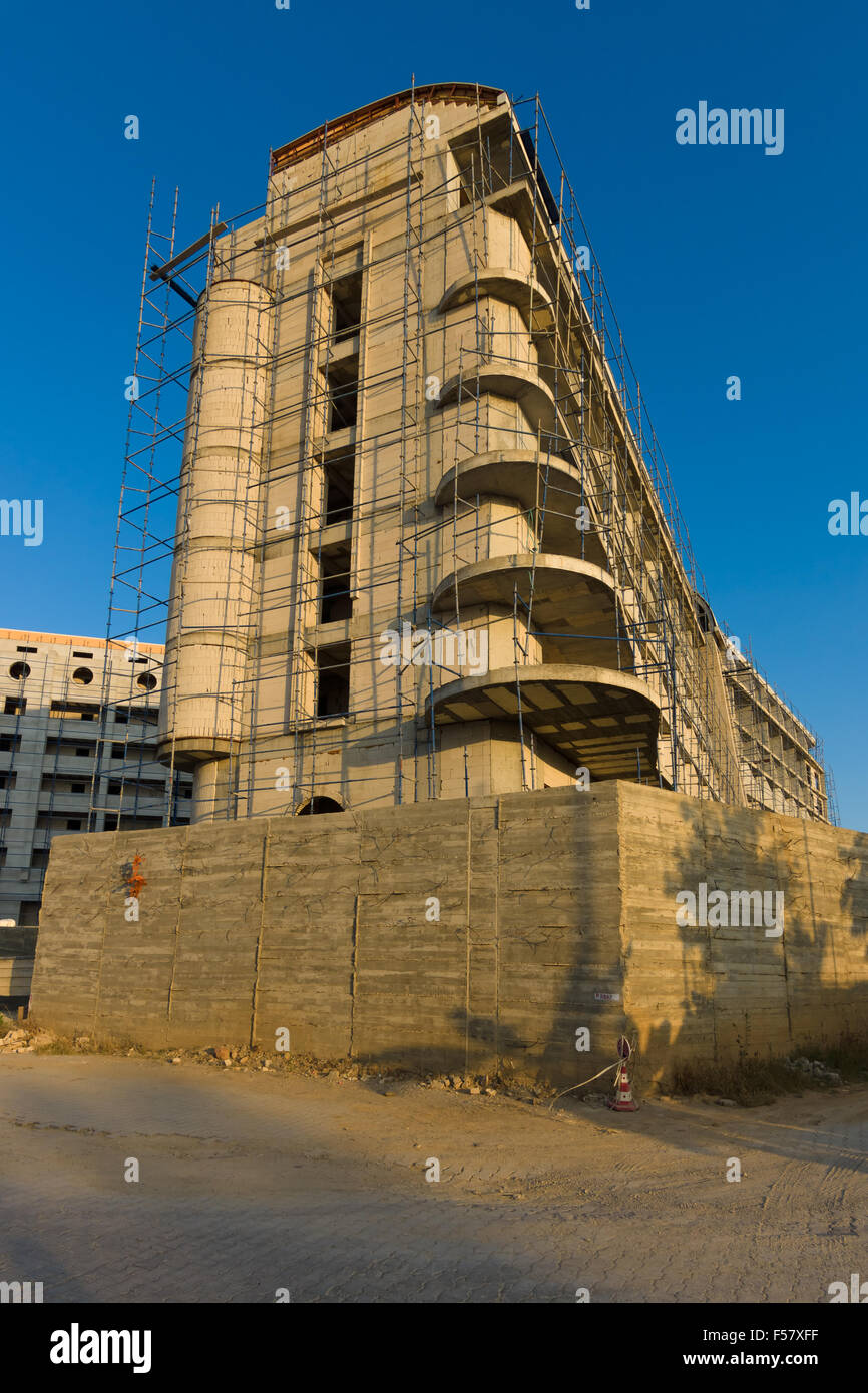 Construction of the new building Stock Photo - Alamy