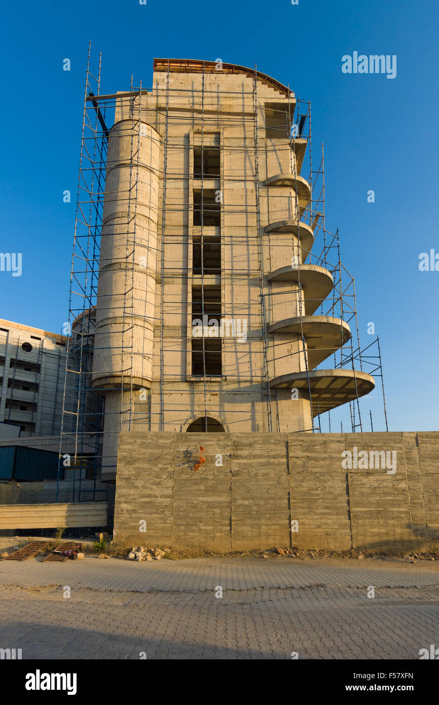 Construction of the new building Stock Photo - Alamy