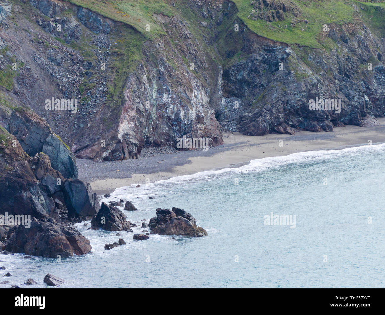Pentreath Beach, Lizard Peninsula, Cornwall, England, UK Stock Photo ...