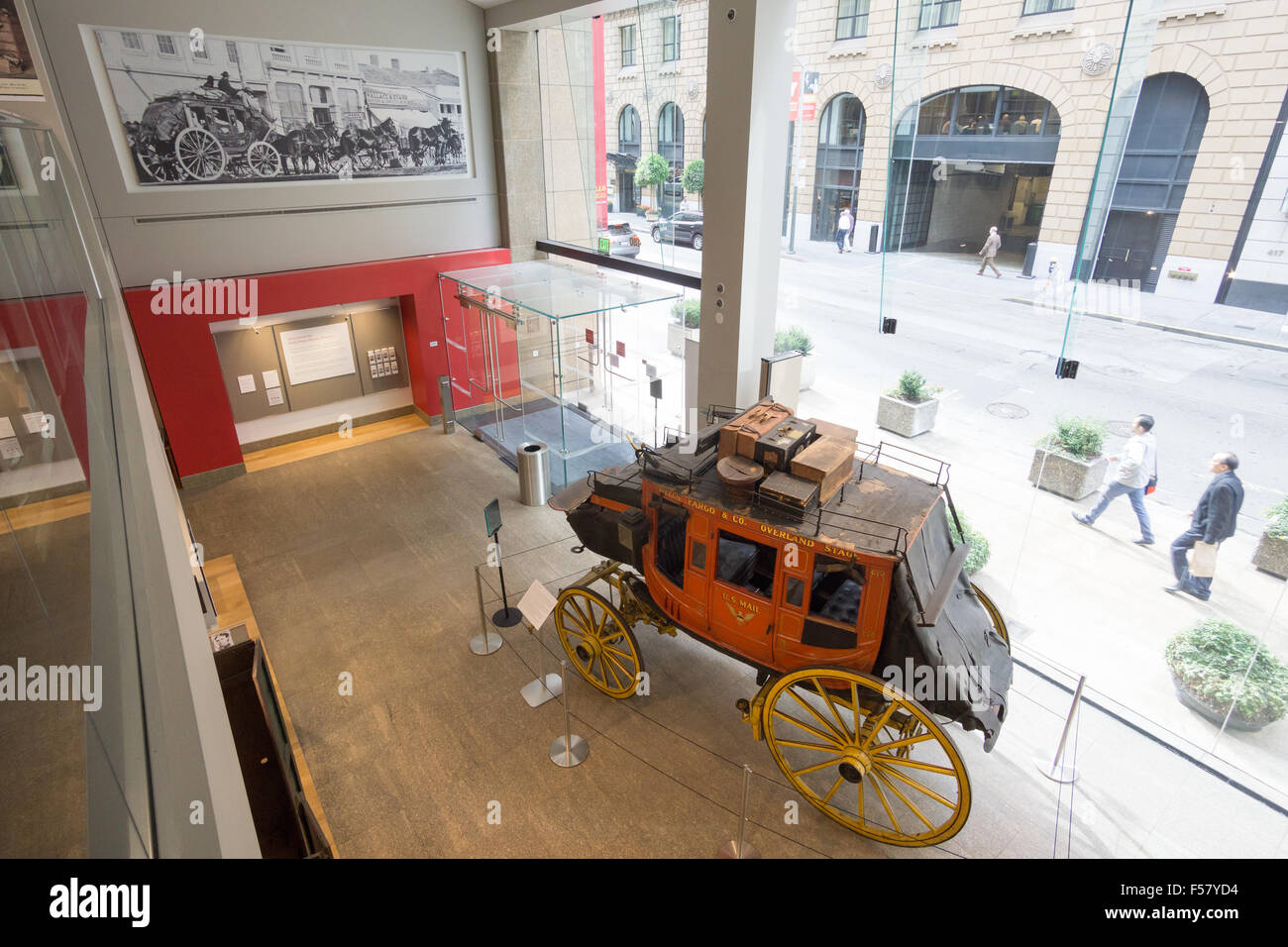 Wells Fargo History Museum, San Francisco, California Stock Photo - Alamy