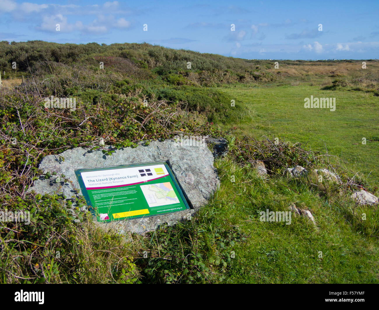 The Lizard ( Kynance Farm ) National Nature Reserve, Lizard Peninsula ...