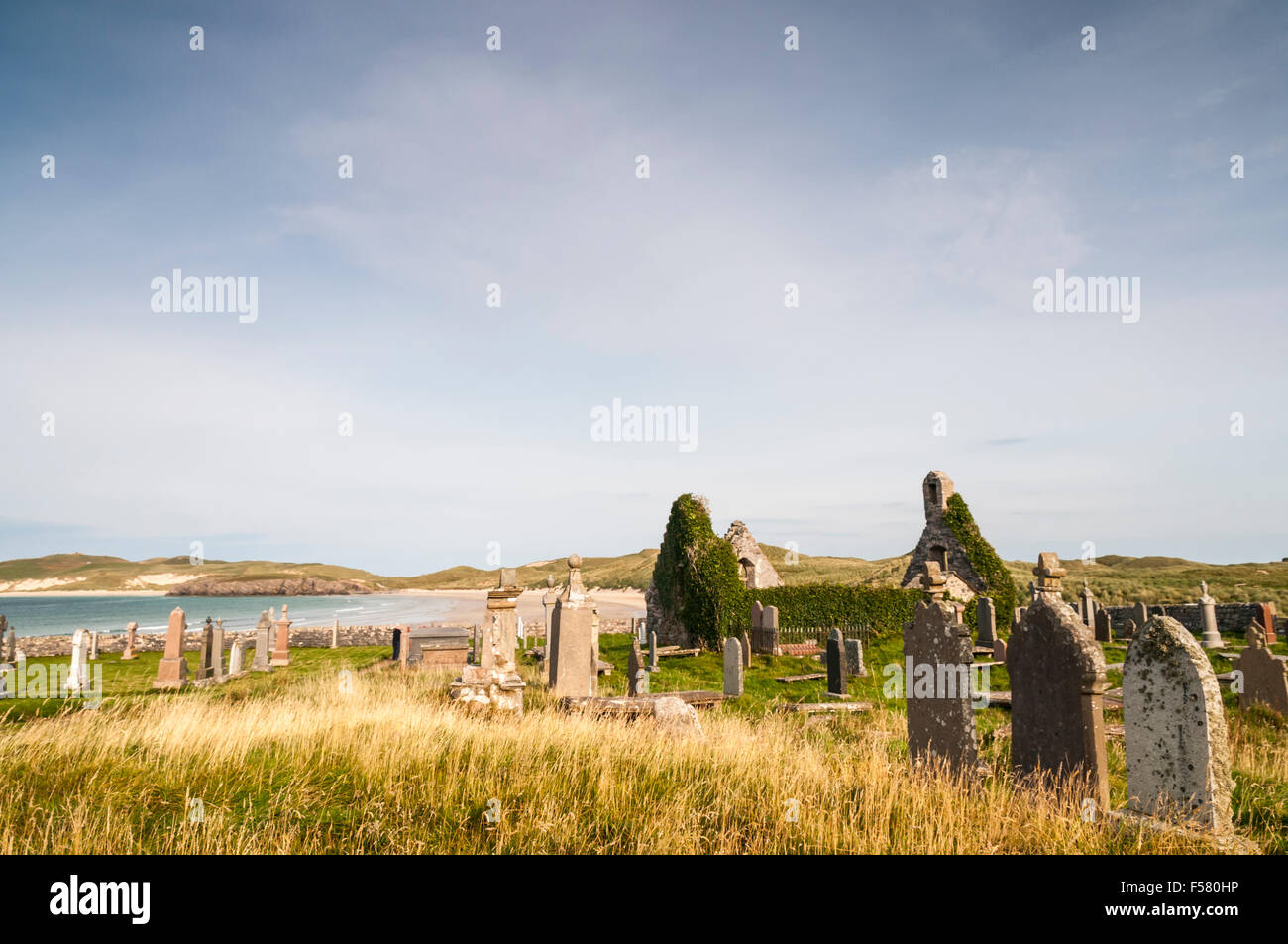 Balnakeil Church and bay, Durness, Sutherland, Scotland Stock Photo - Alamy