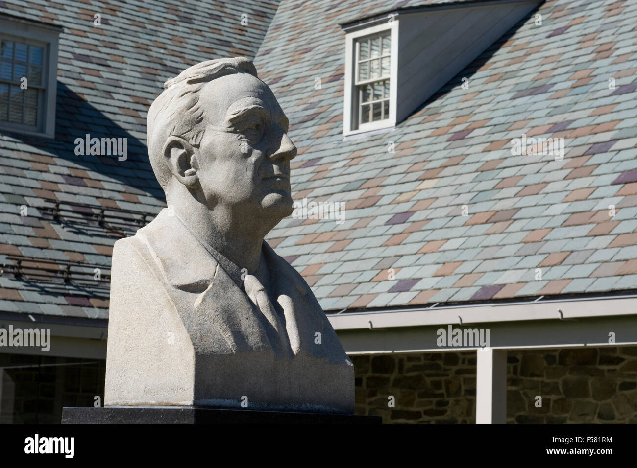 New York, Hyde Park. Home of FDR National Historic Site & National Park ...