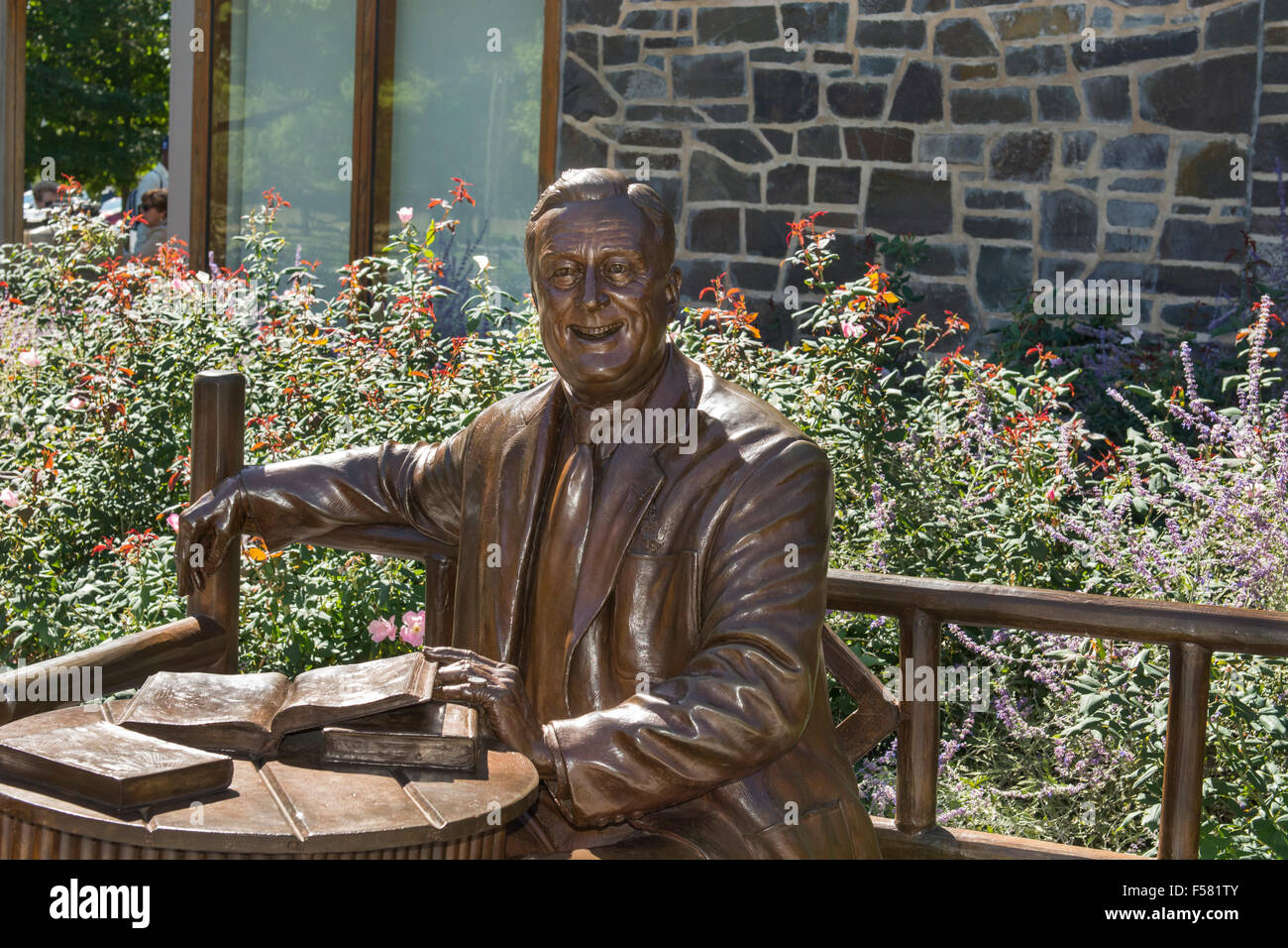 New York, Hyde Park. Home of FDR National Historic Site & National Park ...