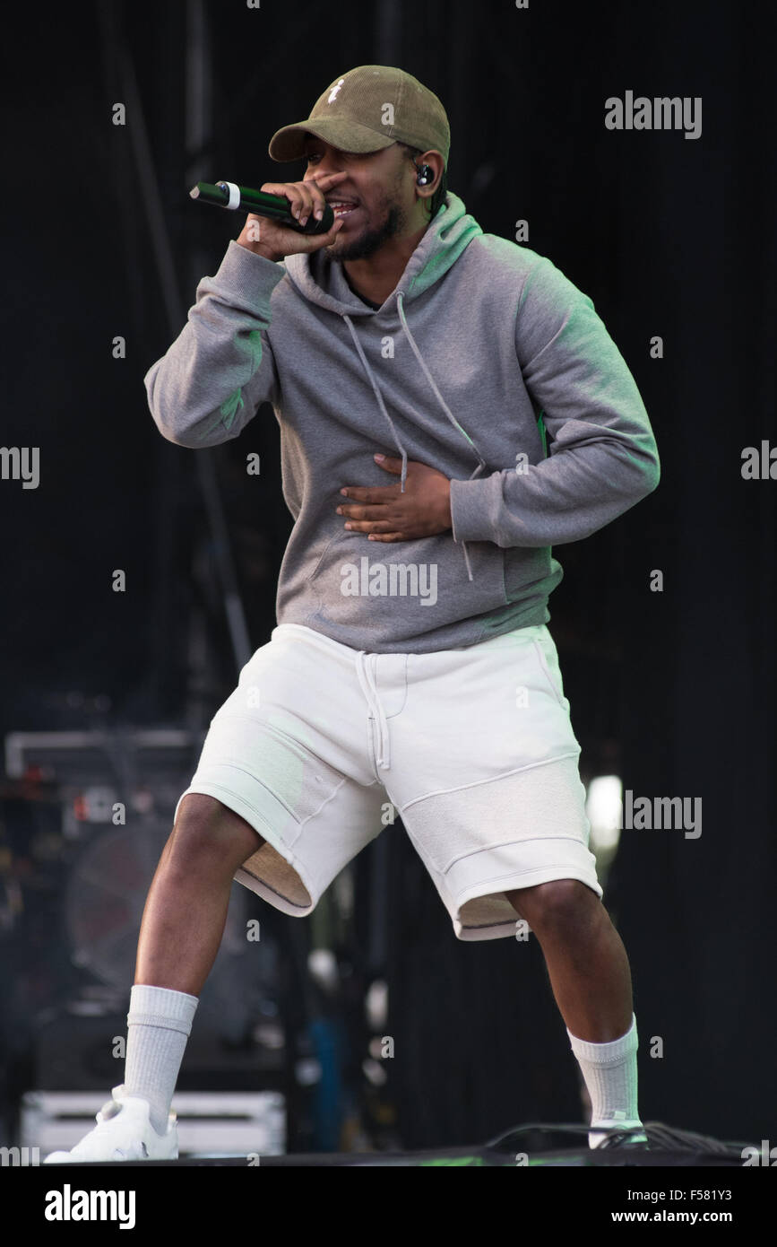 Leeds Festival 2015 - Day 1 - Performances - Kendrick Lamar Featuring ...