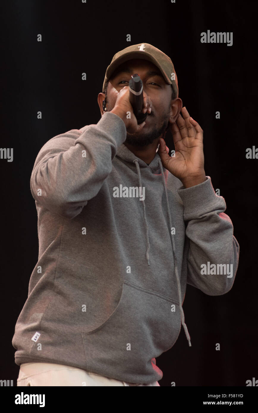 Leeds Festival 2015 - Day 1 - Performances - Kendrick Lamar Featuring ...