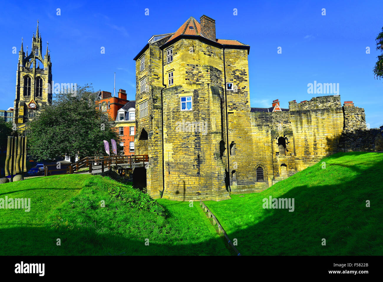 Black Gate museum at Newcastle Castle Garth Newcastle upon Tyne Tyne ...